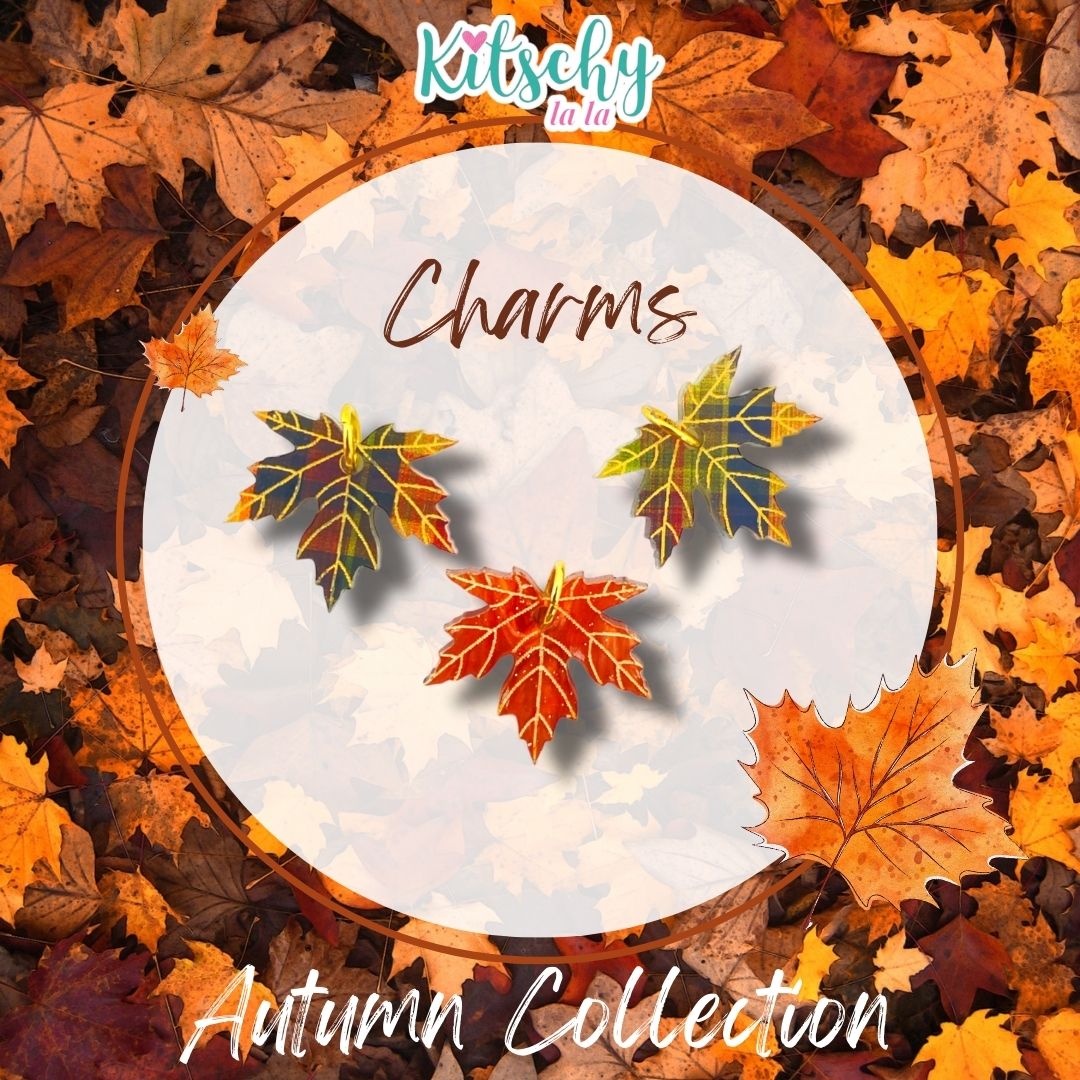 Autumn Leaf Charms – Kitschy la la